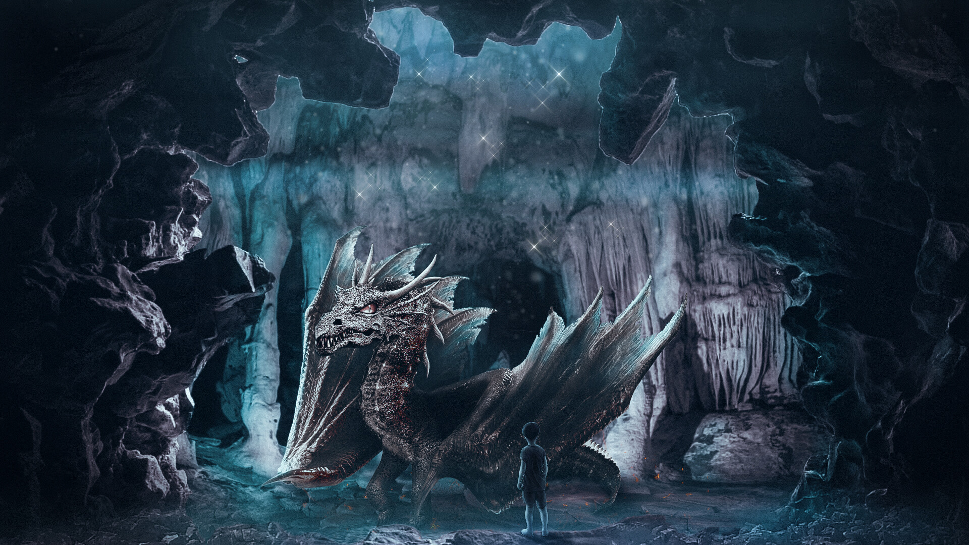 ArtStation - Dragon Cave