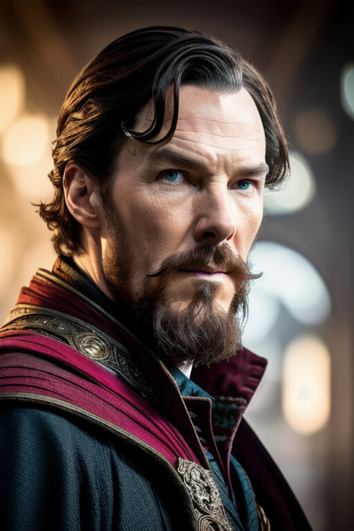 ArtStation - Benedict Cumberbatch as Doctor Strange