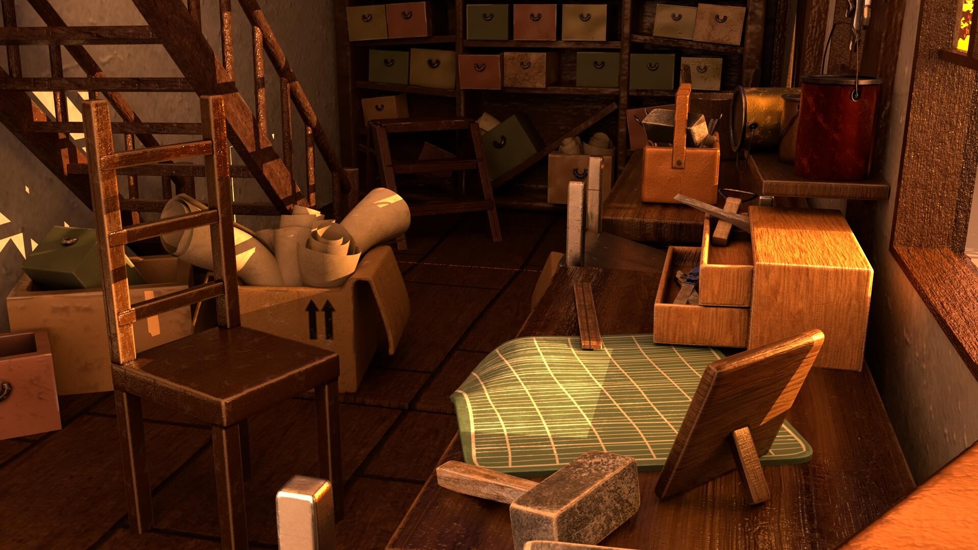 See Ying Lin - Grandfather's Workshop