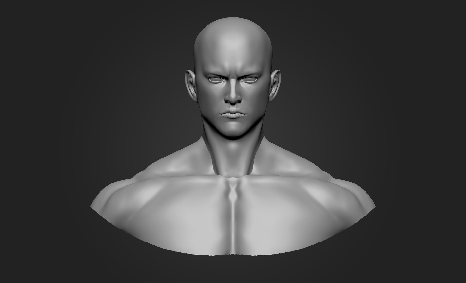 ArtStation - Head Scuplt Study