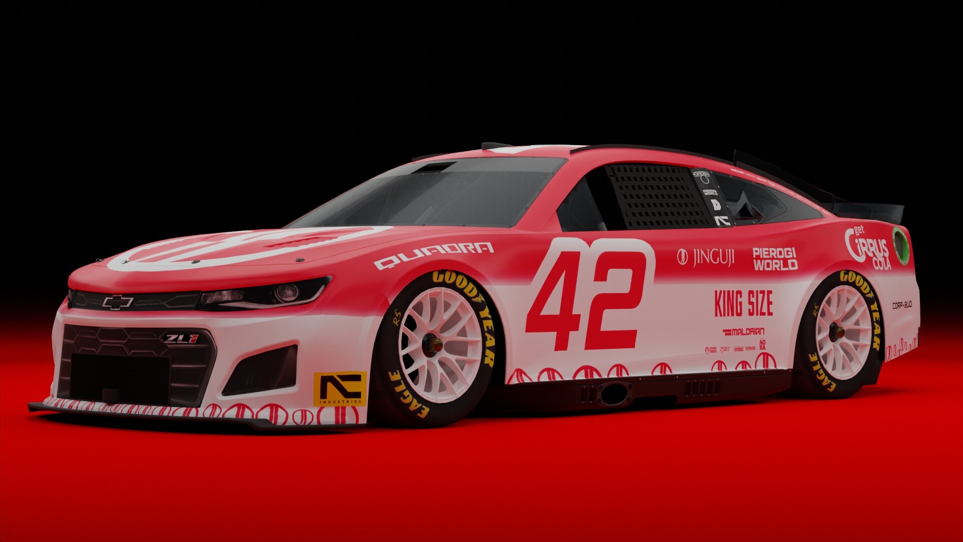 ArtStation - NASCAR Chevrolet Camaro Jinguji livery
