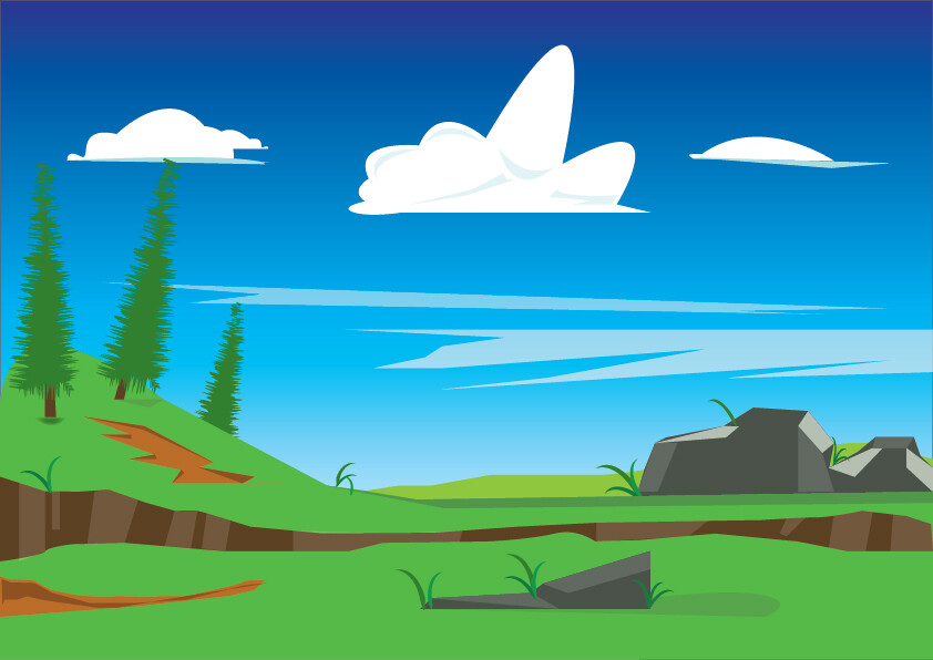 ArtStation - 2D BACKGROUND