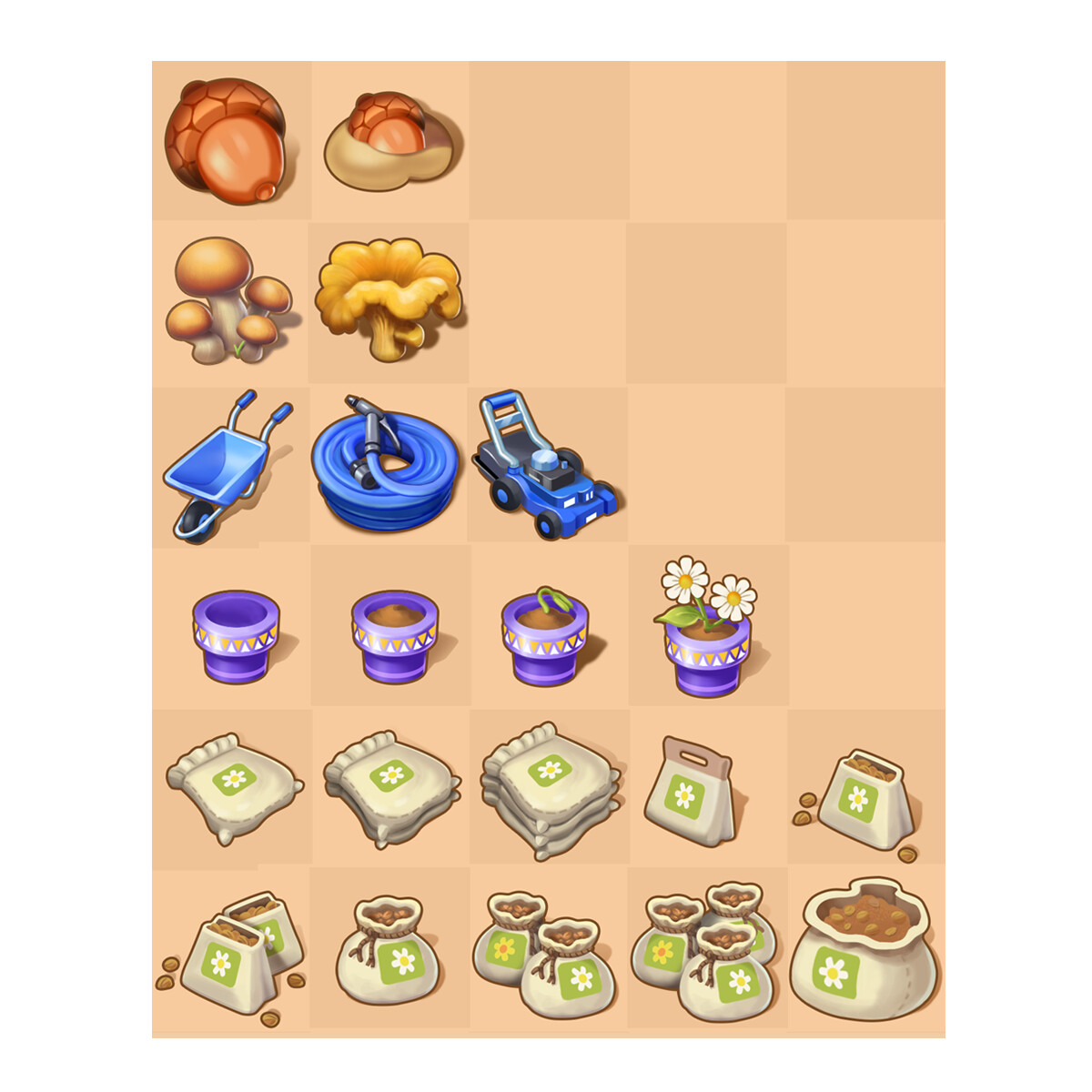 ArtStation - Merge game 2D Icons