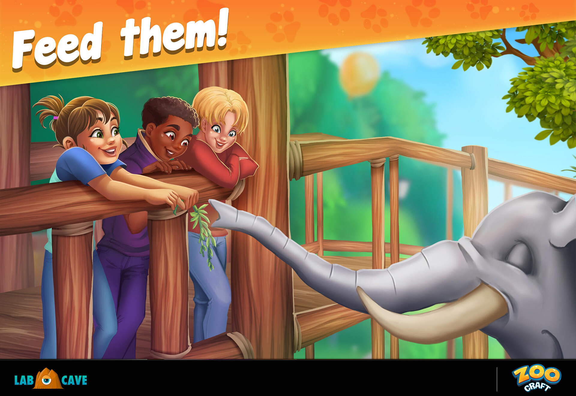 LAB CAVE - Zoo Craft - CRO & In-Game assets for Google Play and iTunes ...