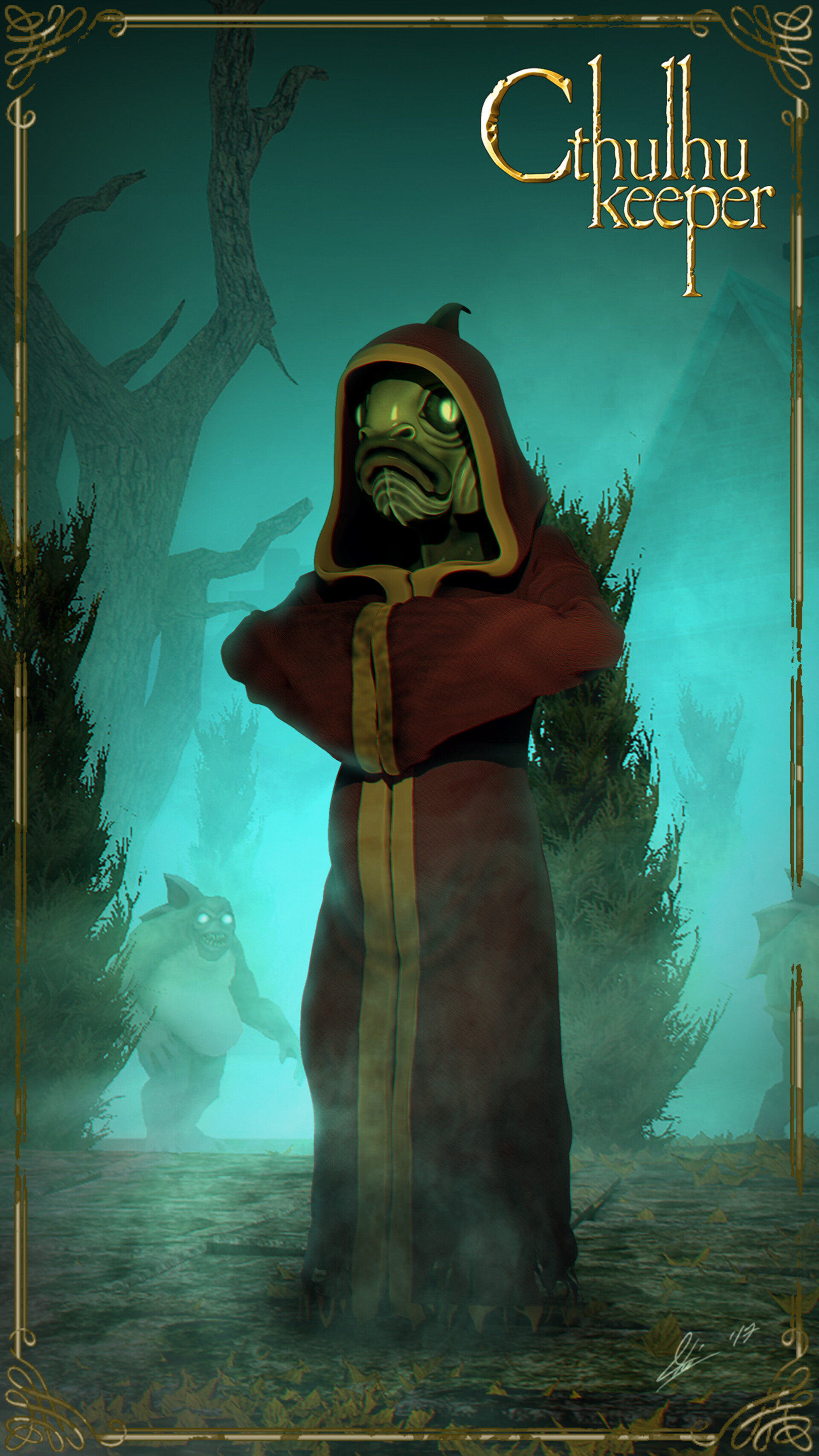 ArtStation - Cthulhu Keeper