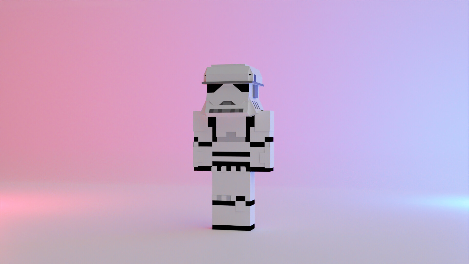 ArtStation - Strom trooper(Minecraft)