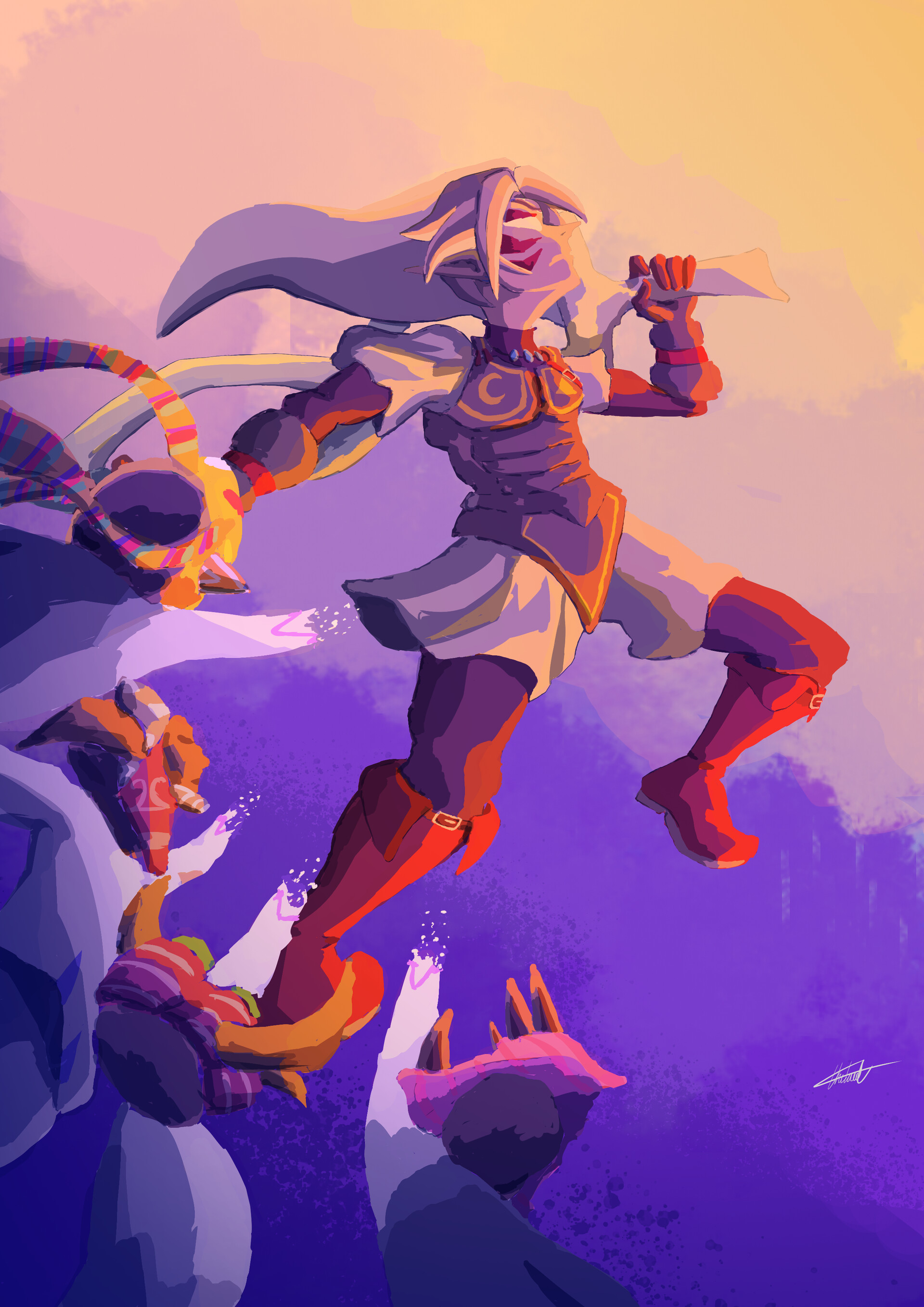 ArtStation - Oni Link