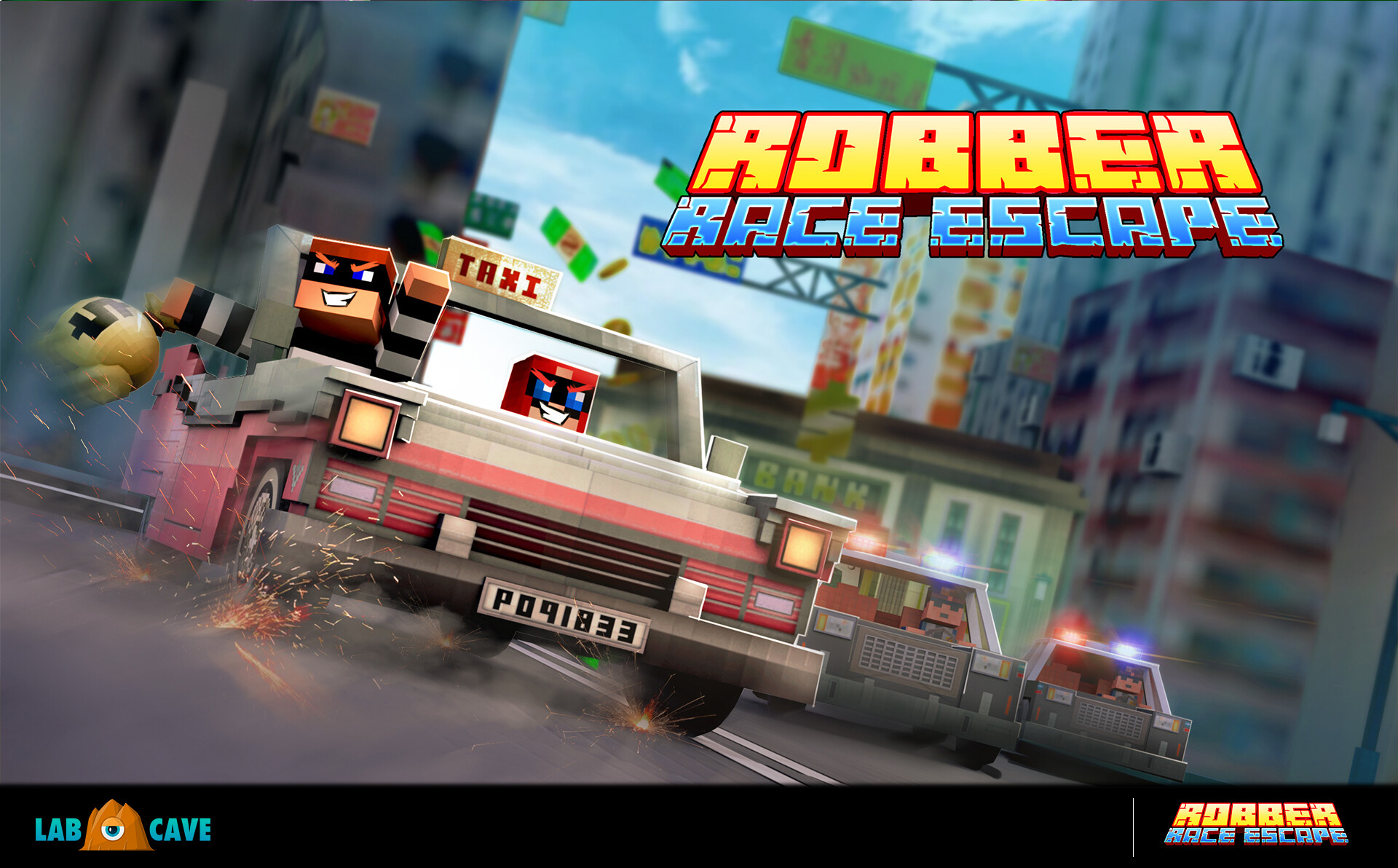 LAB CAVE - Robber Race Escape - CRO assets for Google Play and iTunes ...