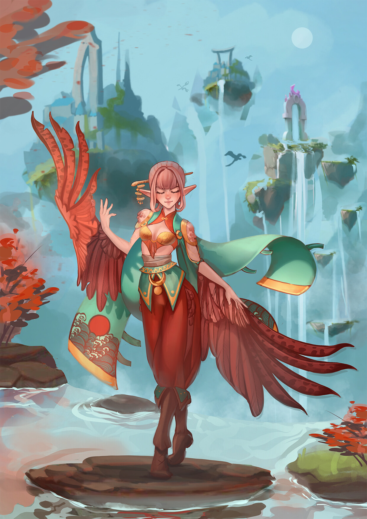 ArtStation - Consept of my OC Ellie