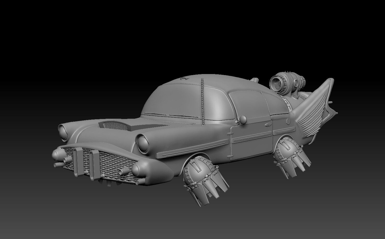 ArtStation - Rocket Car