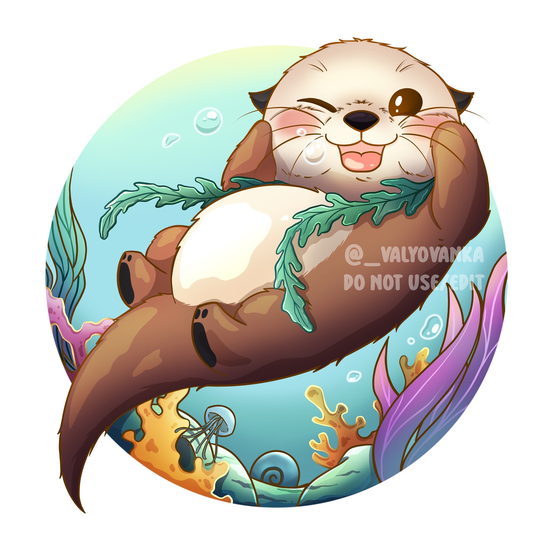 ArtStation - Cute Otter