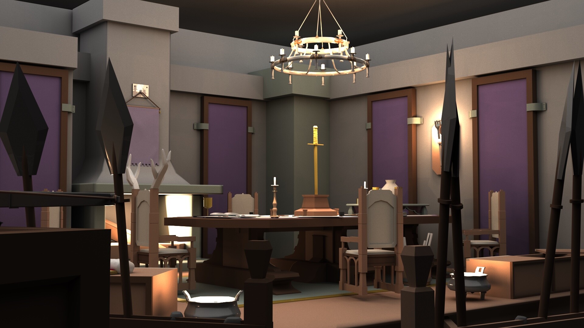 ArtStation - War room