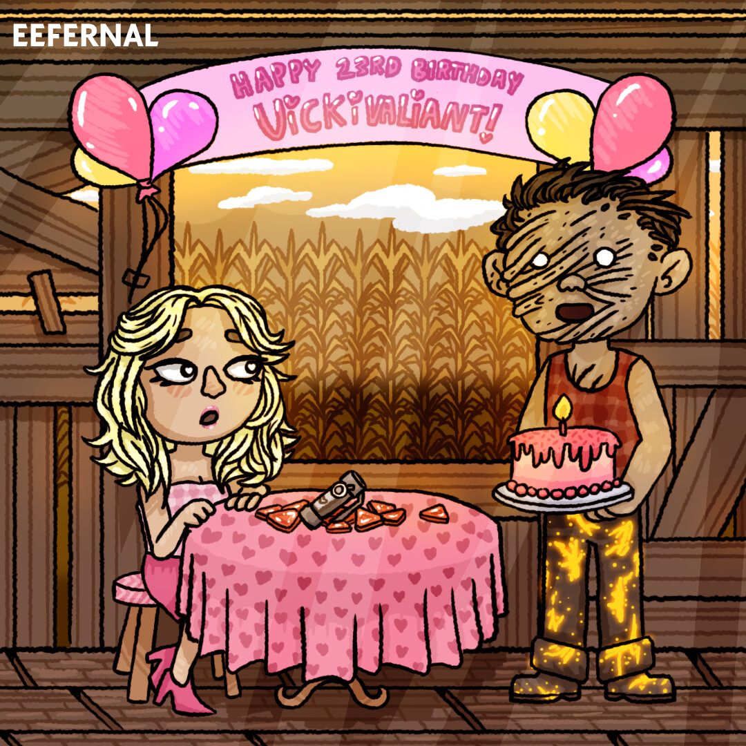 ArtStation - Dead By Daylight | Fan Art | Birthday Gift