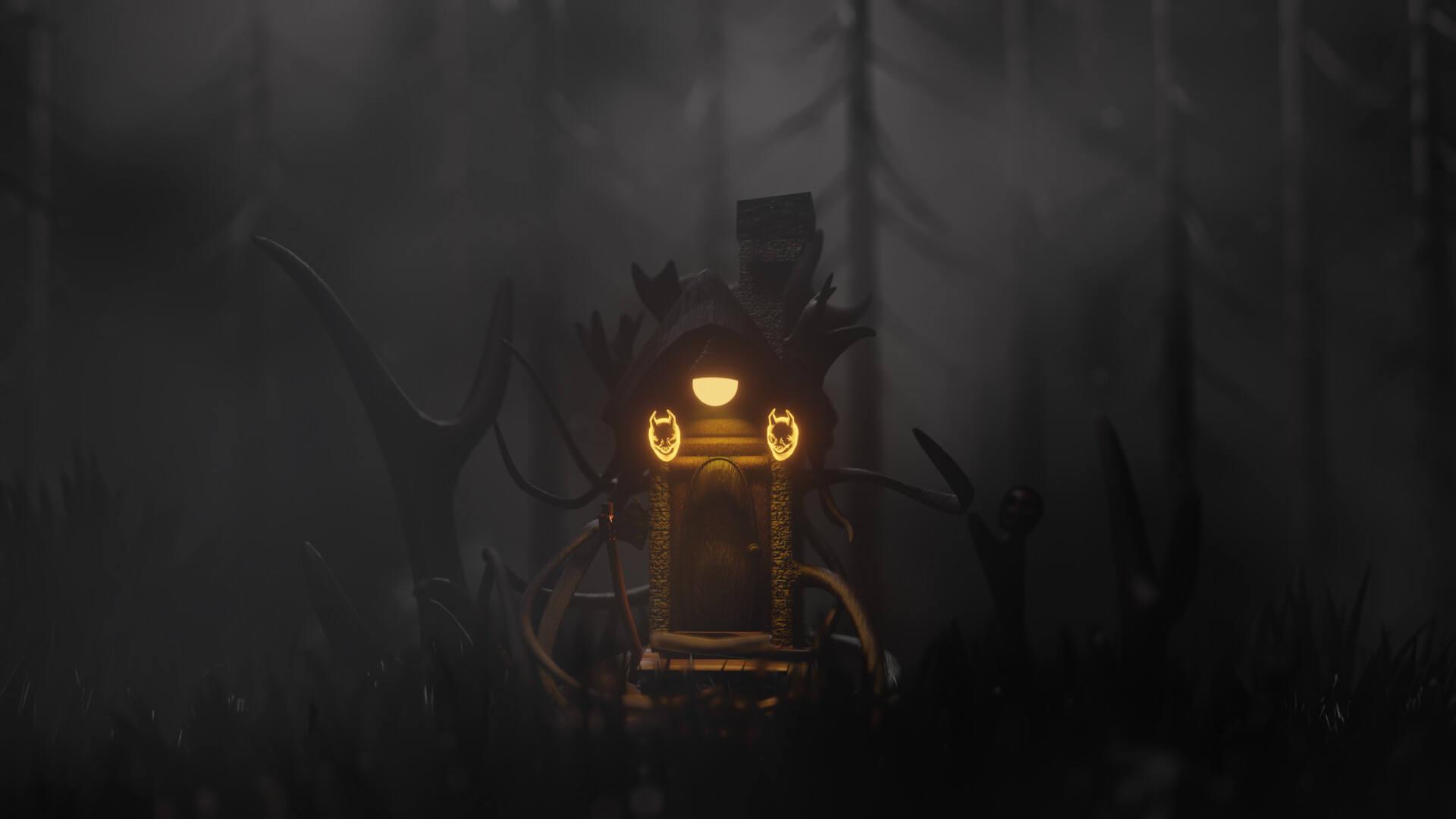 ArtStation - House of Dead {horror house}