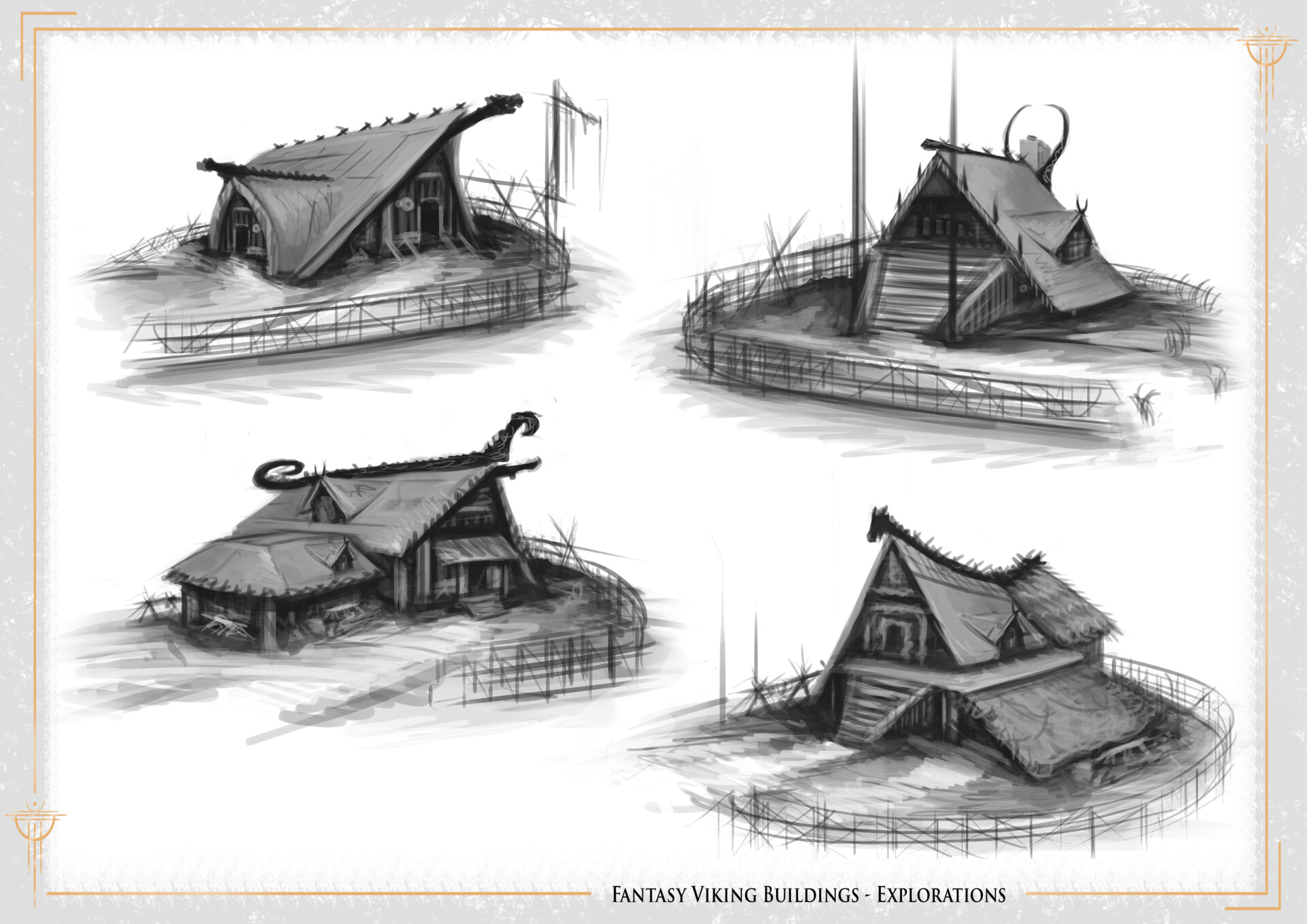 Liam Davey - Concept Design - Viking House