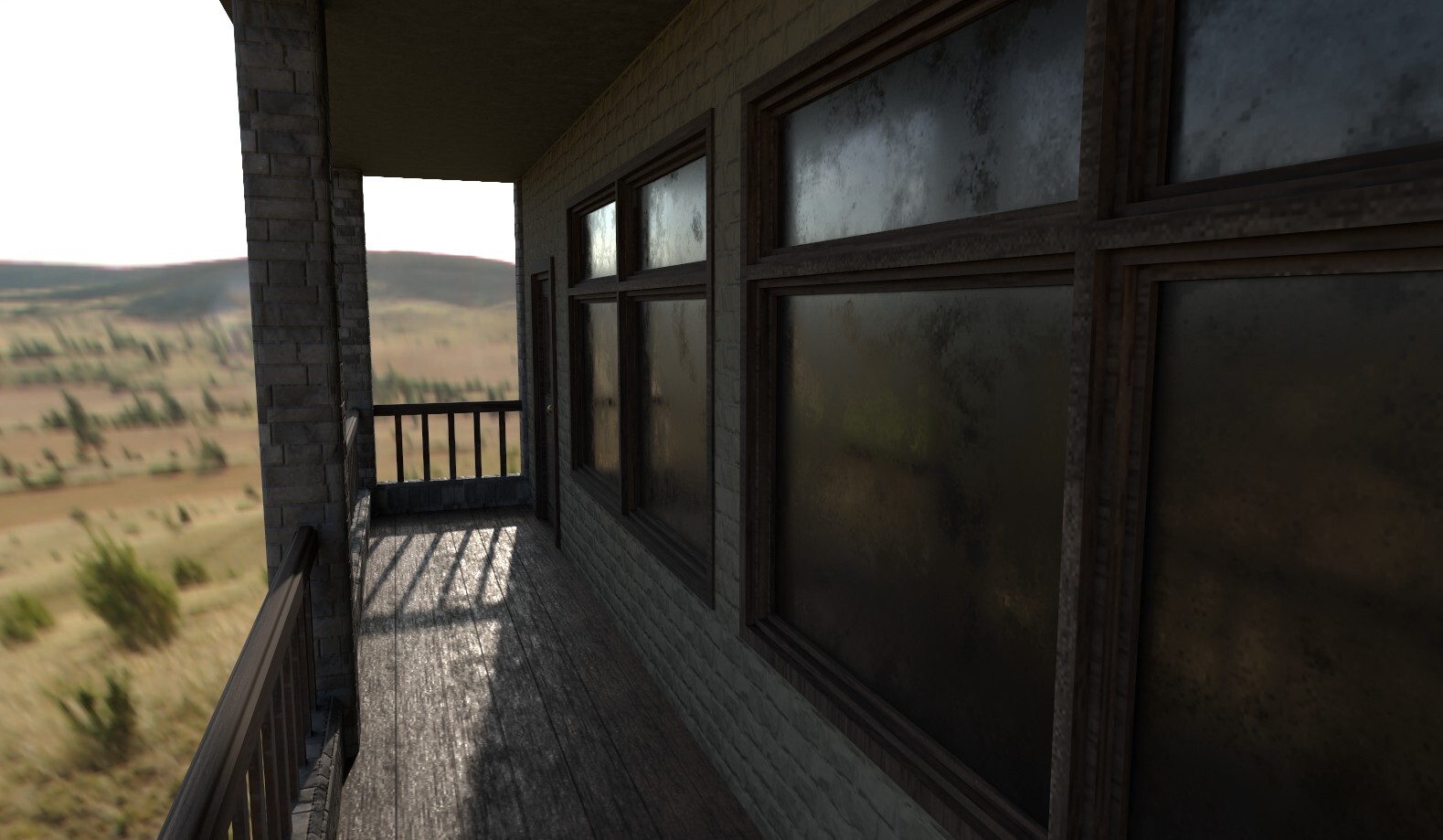 ArtStation - 2 floor environment building 3D model