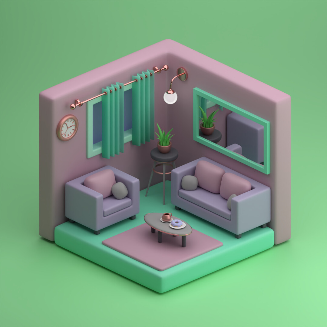 ArtStation - Iso Room