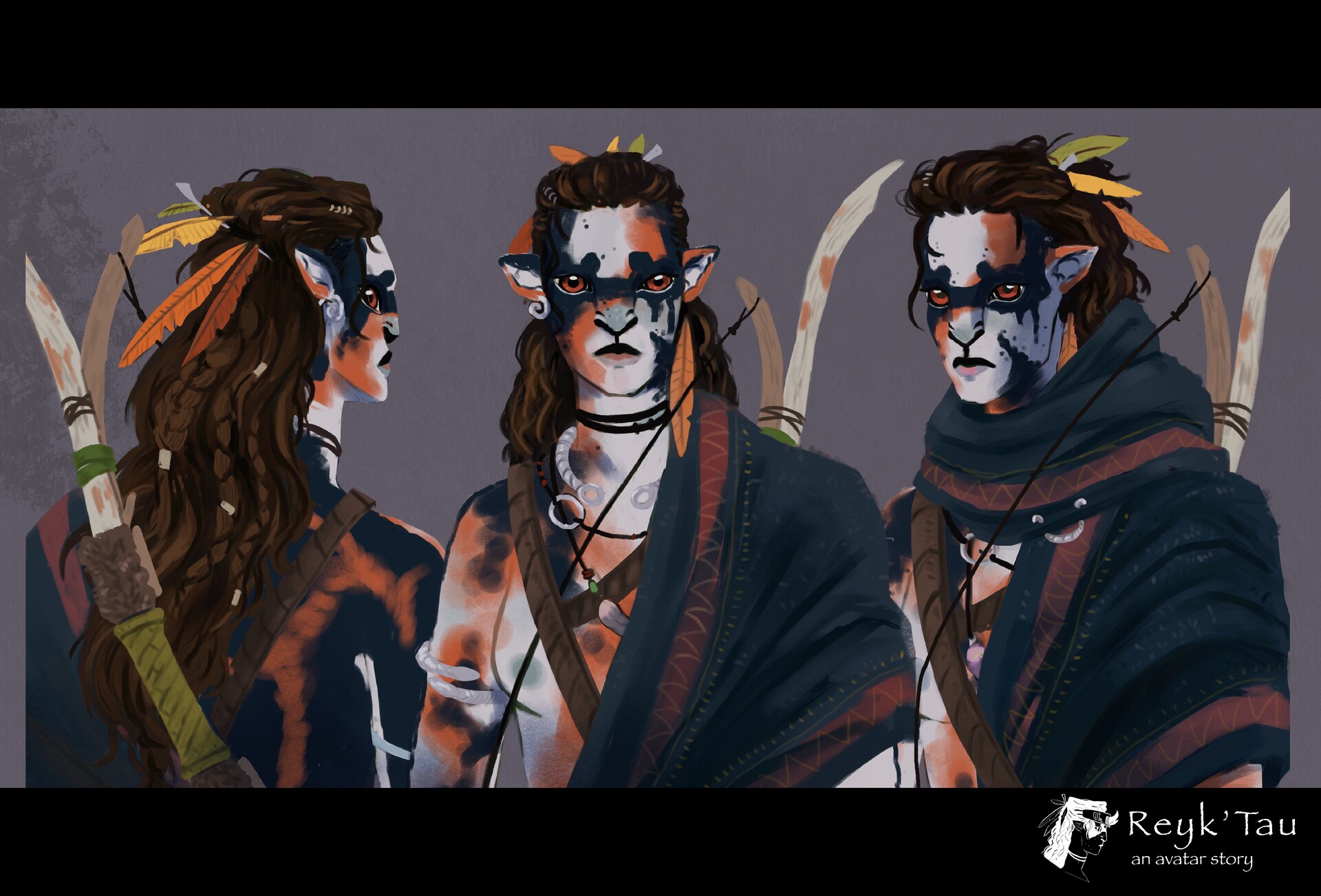 ArtStation - Reyk’Tau Character Sheet