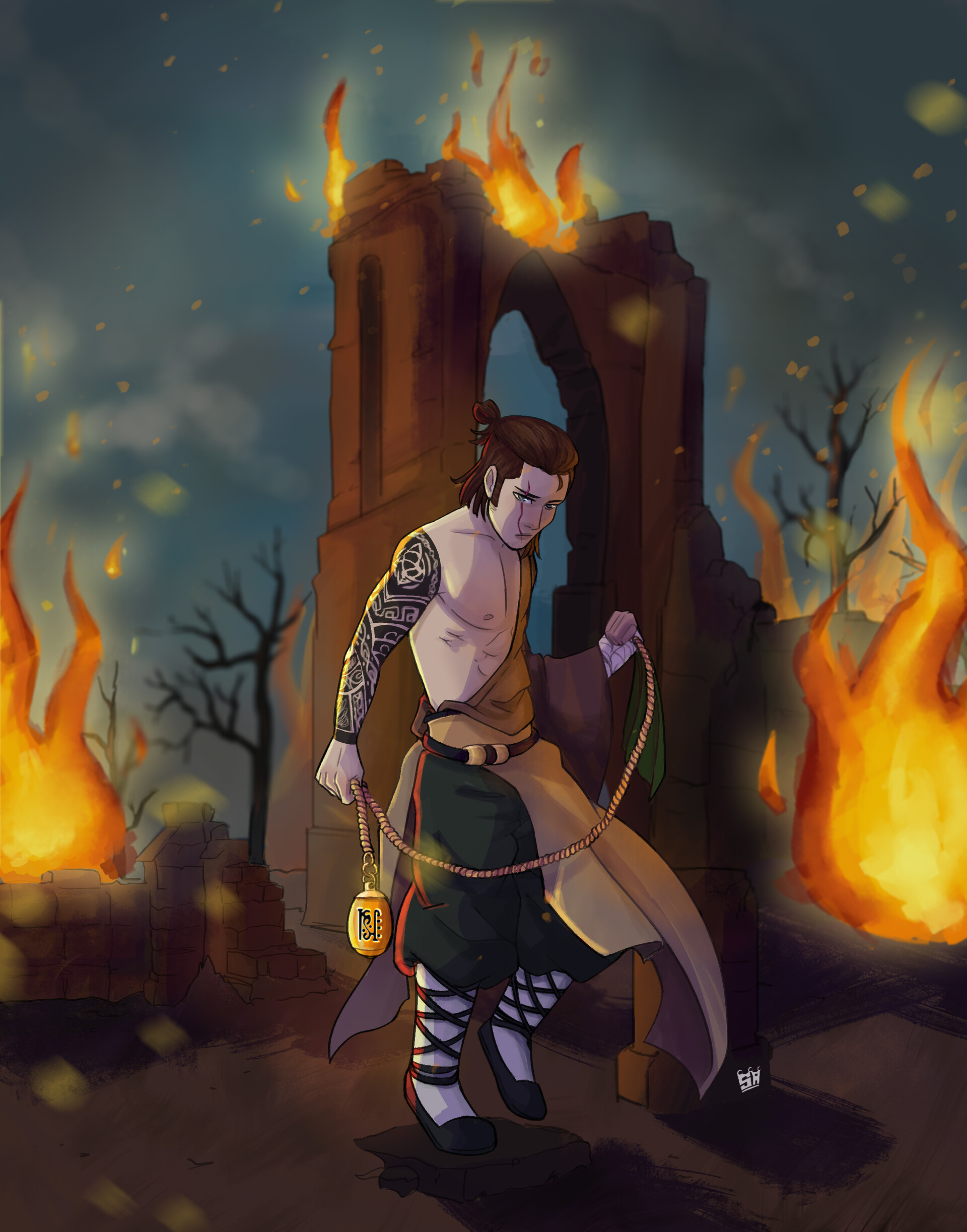 ArtStation - DnD - Monk