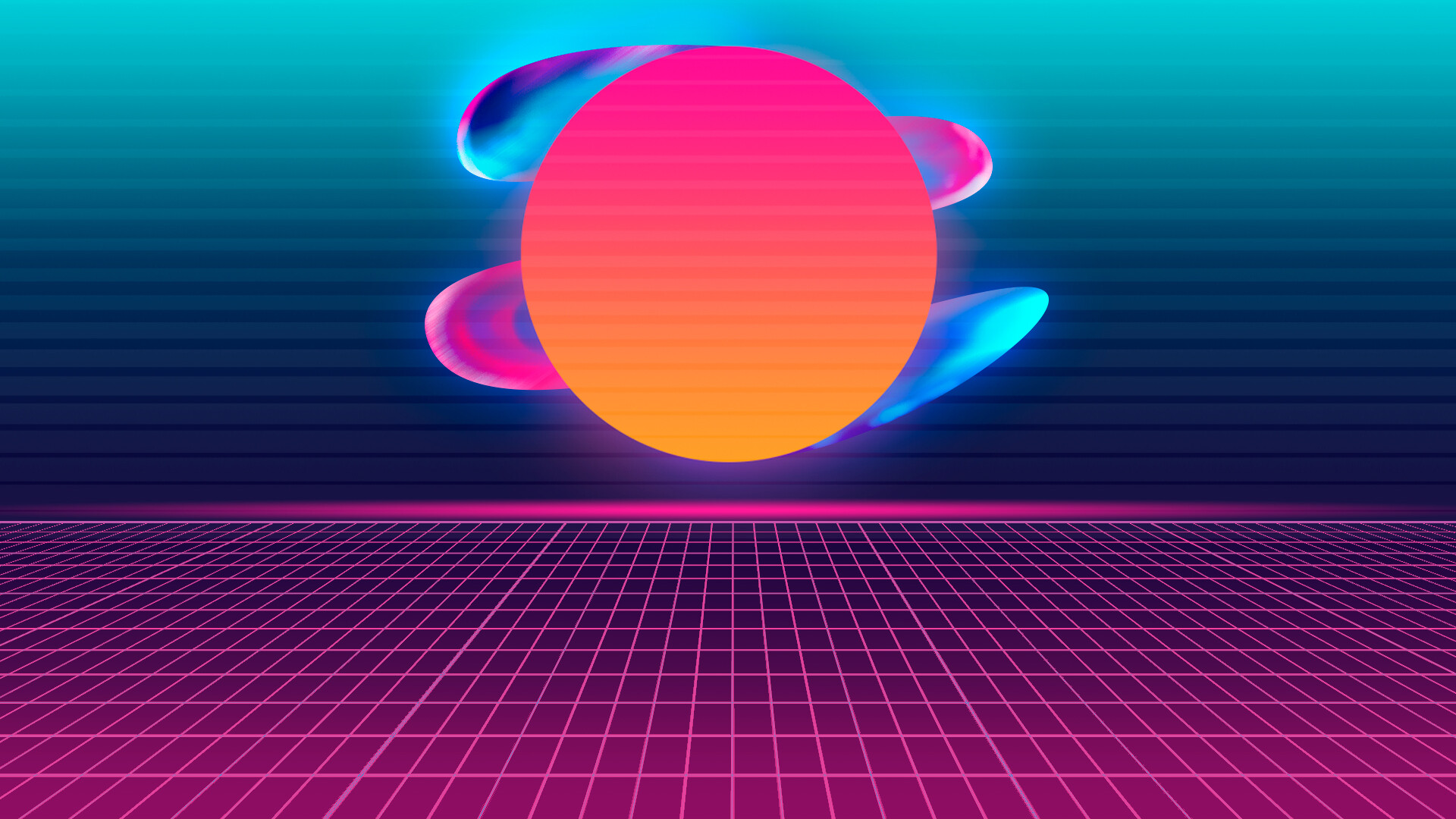 ArtStation - Vaporwave Wallpaper