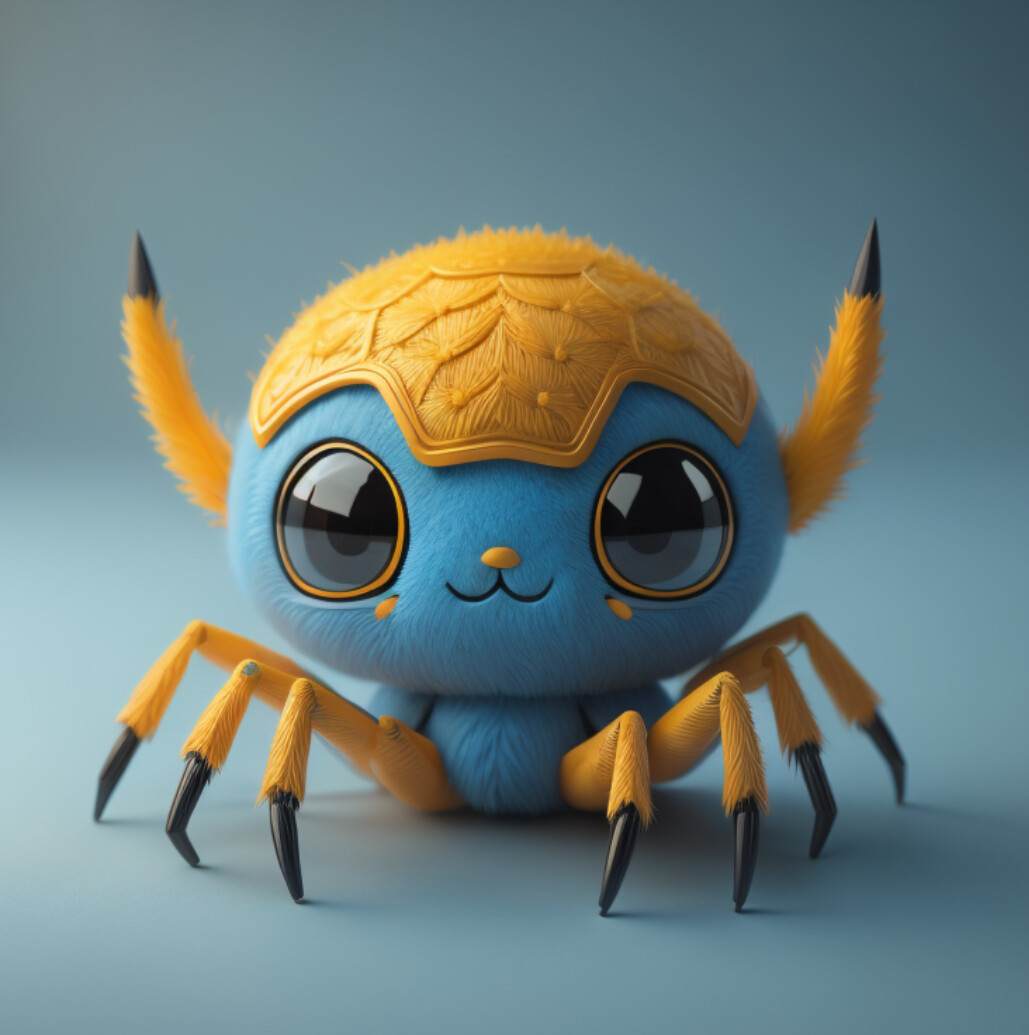 ArtStation - little spiders