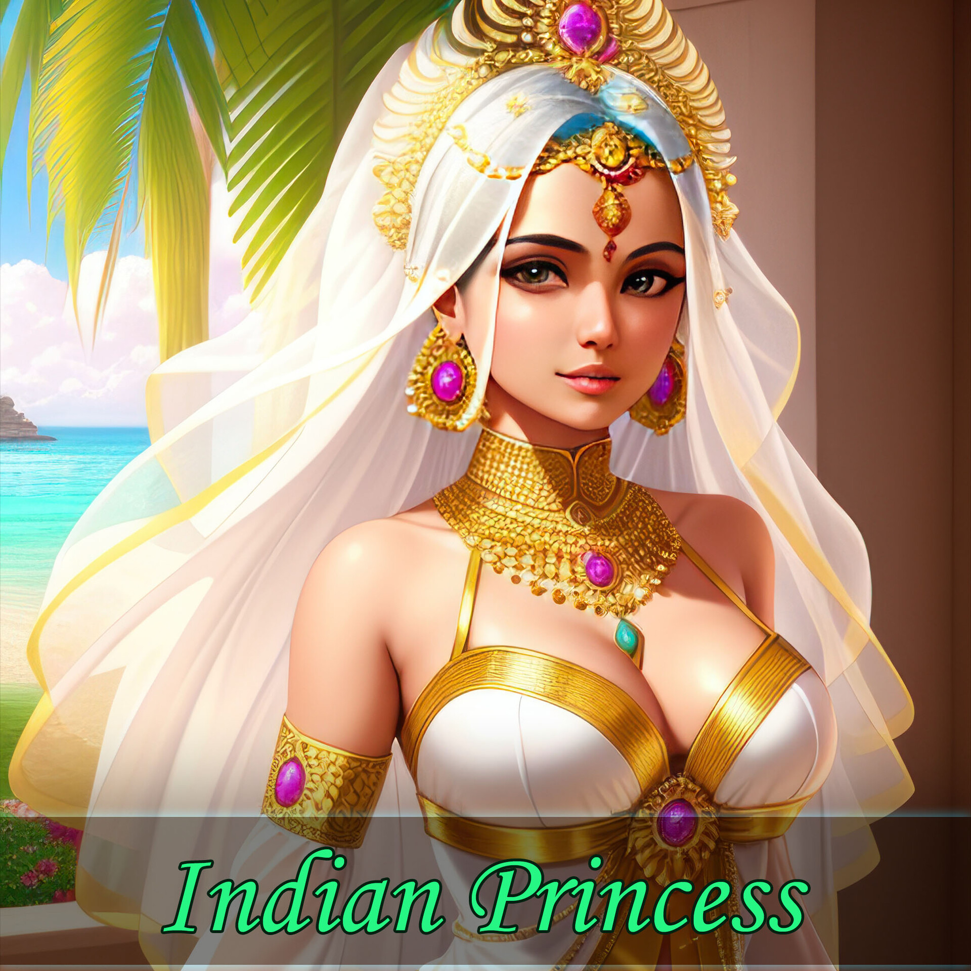 ArtStation - +390 Indian Princess Reference Pack _4k _V3