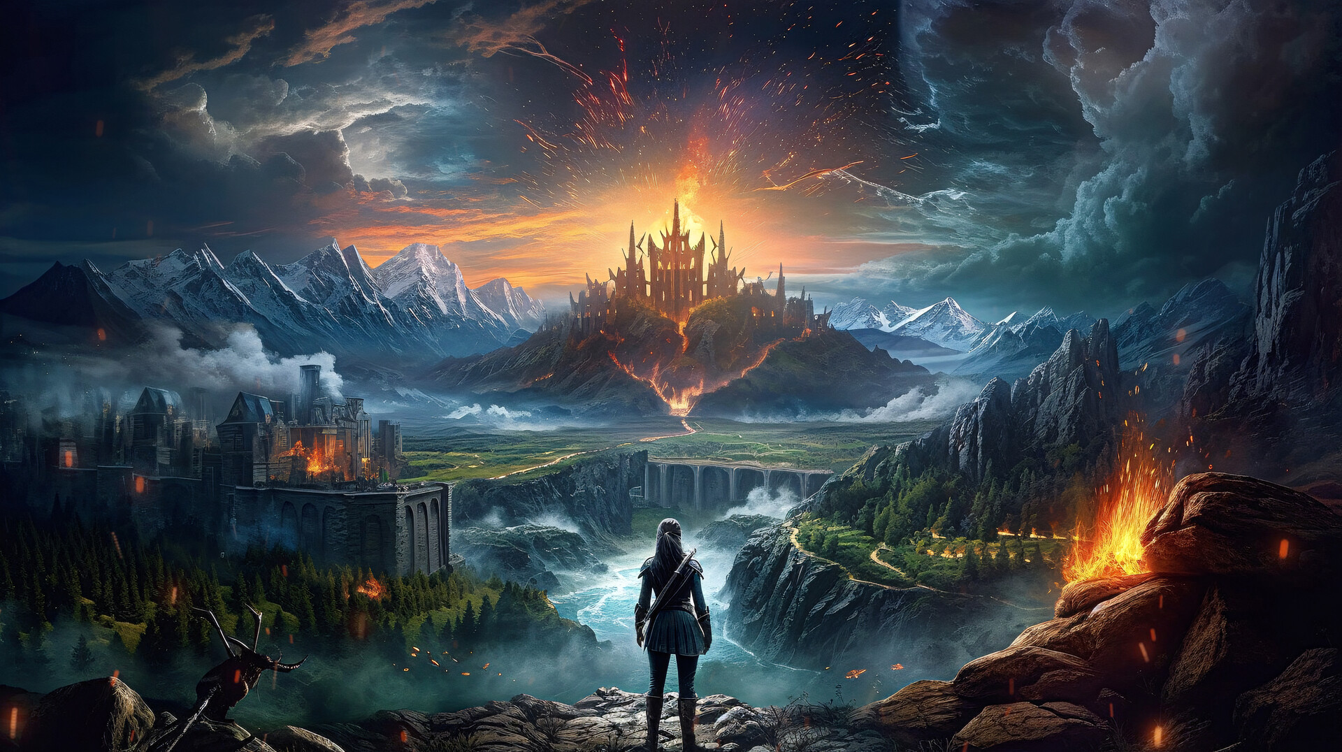 STILL XVII - The Witcher Concept Art Posters