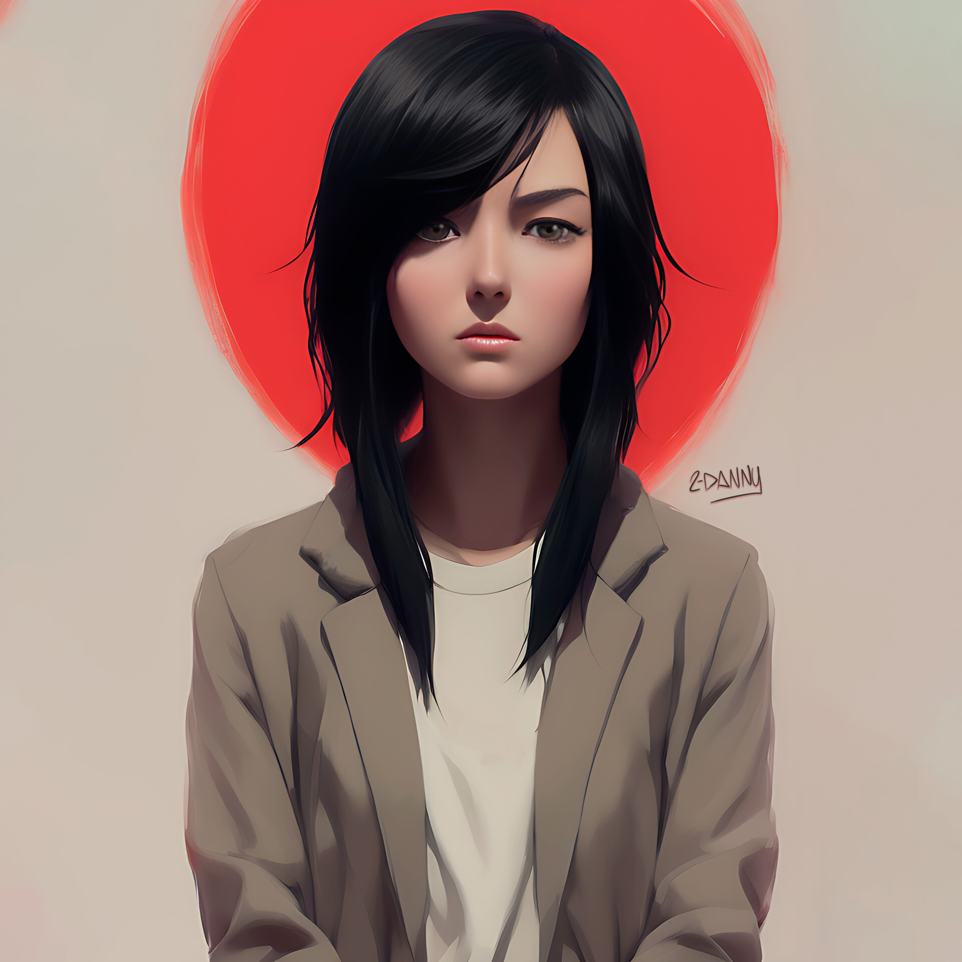 ArtStation - Red Moon