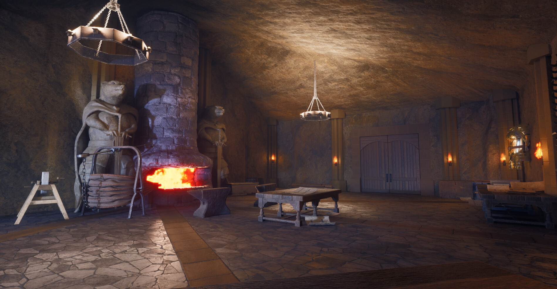 ArtStation - Salamandastron Recreation