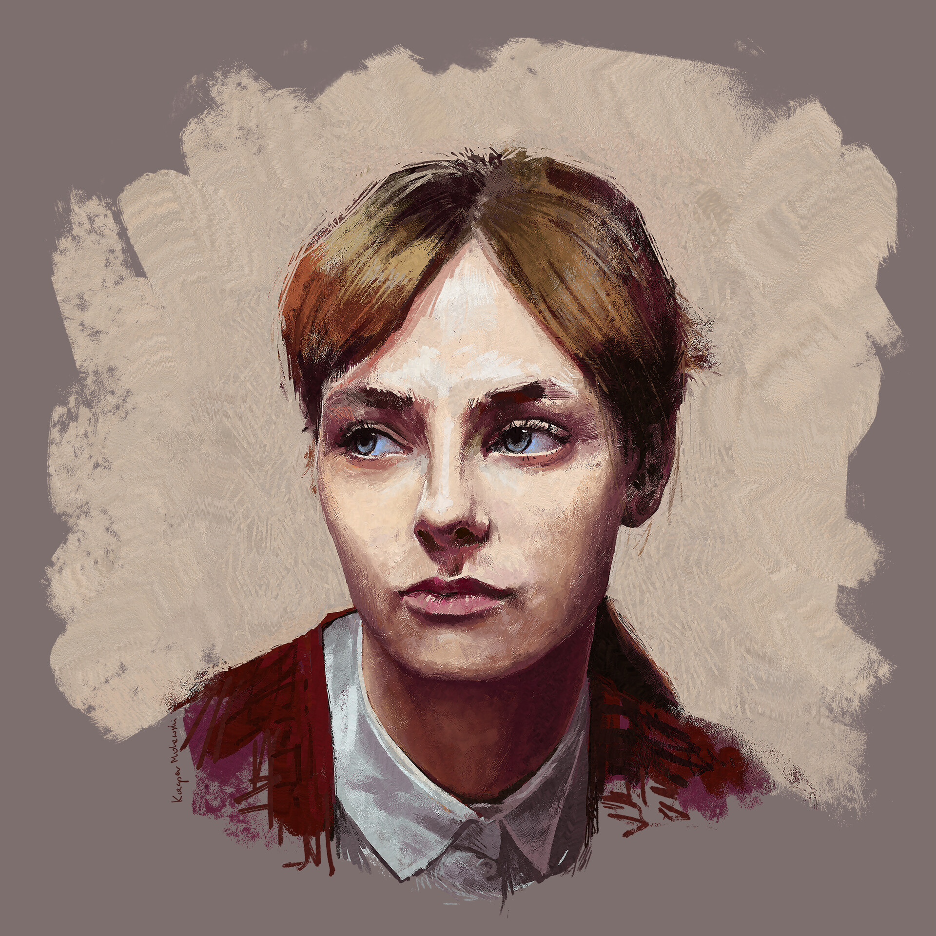 ArtStation - Girl study