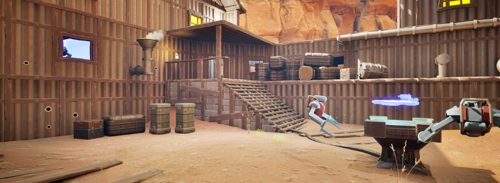 ArtStation - Robot Repair Shop