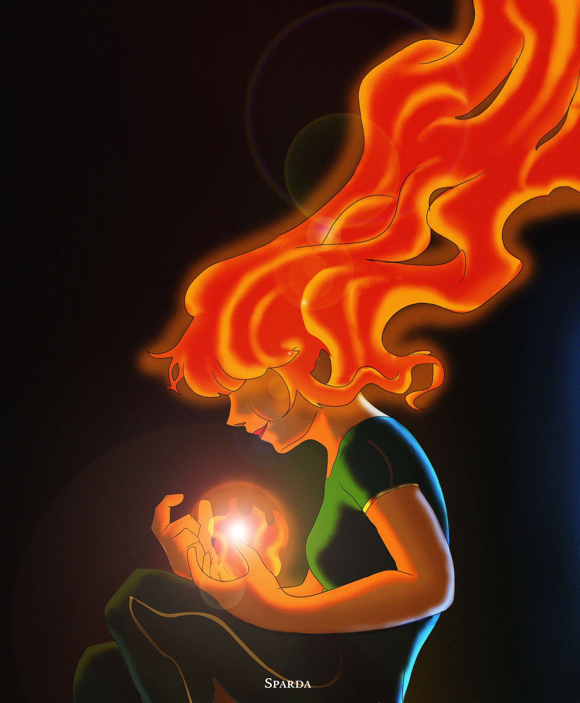 ArtStation - Inferno Girl