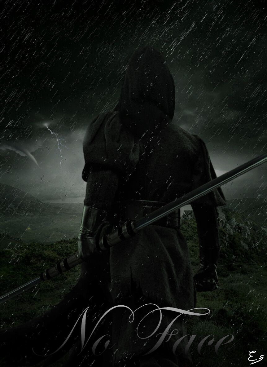 ArtStation - No Face Poster (Blood Hail) - 2016