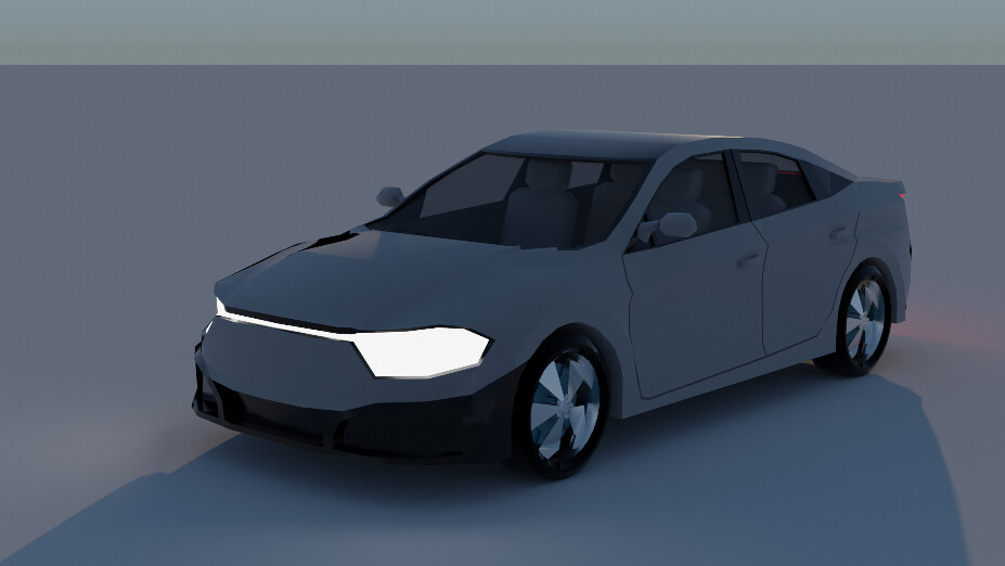 RiXu - Low Poly Car 2