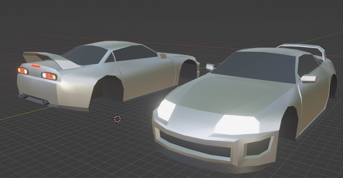 RiXu - Low Poly Car Supra