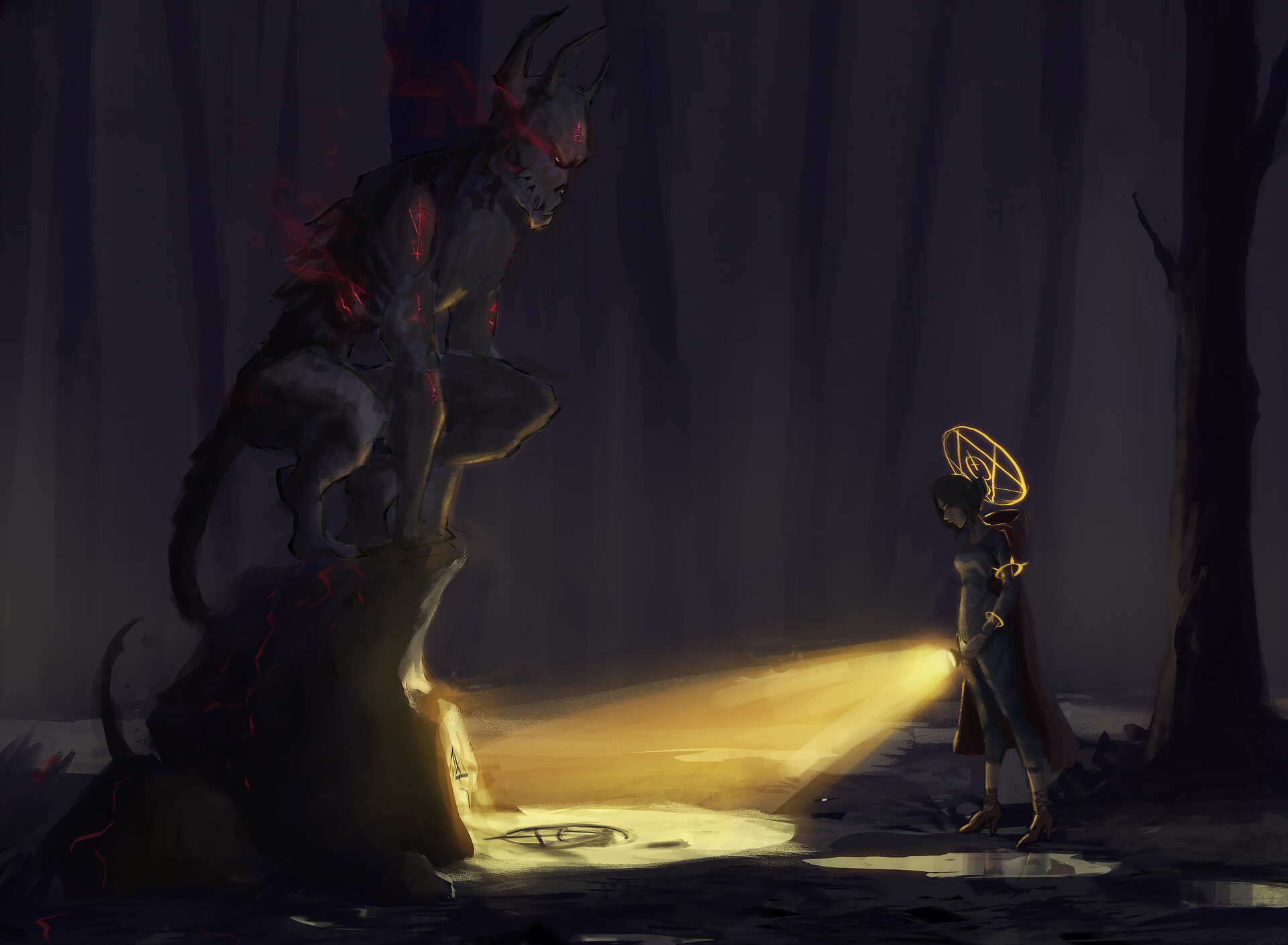 ArtStation - The Search for forbidden Magic