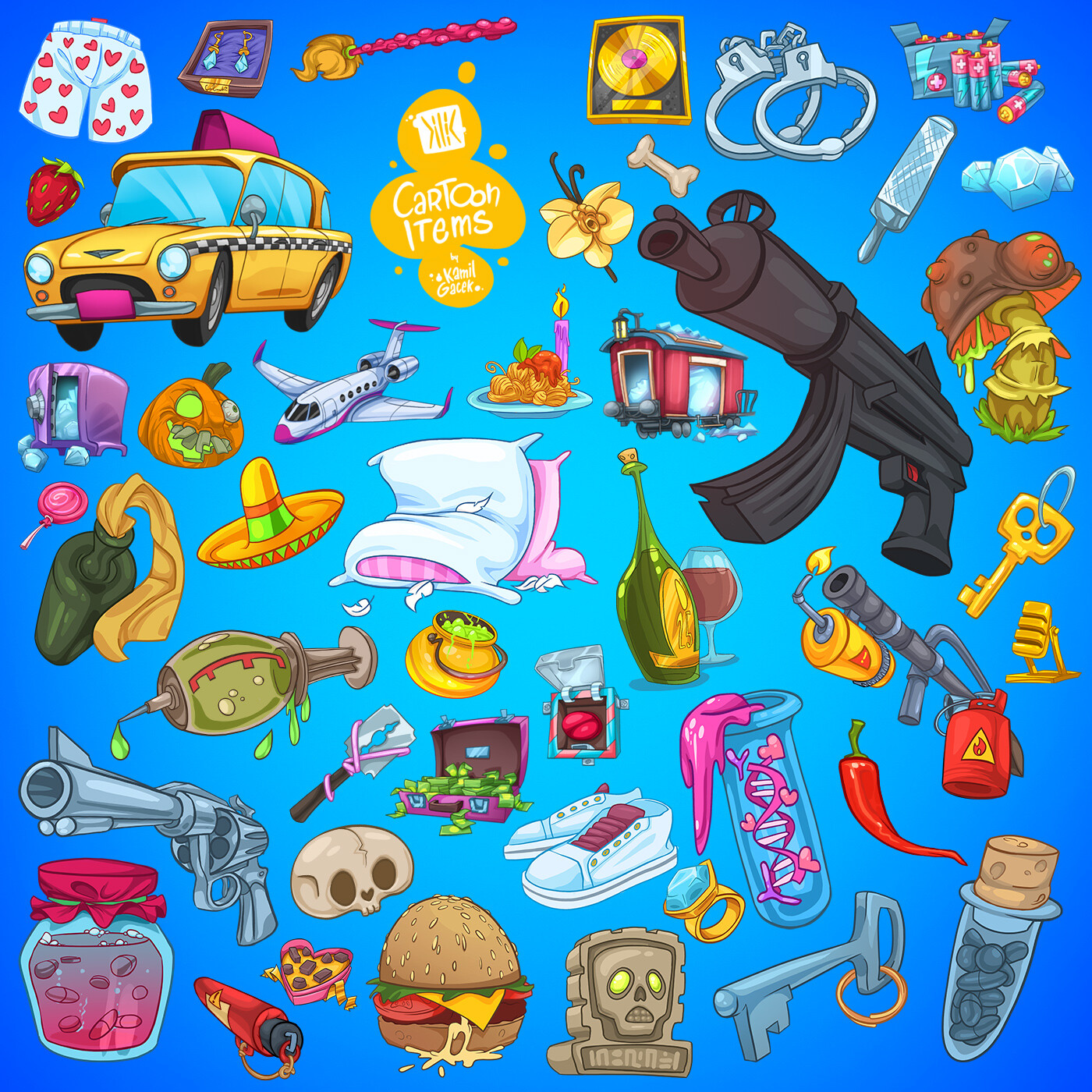 ArtStation - CARTOON ITEMS