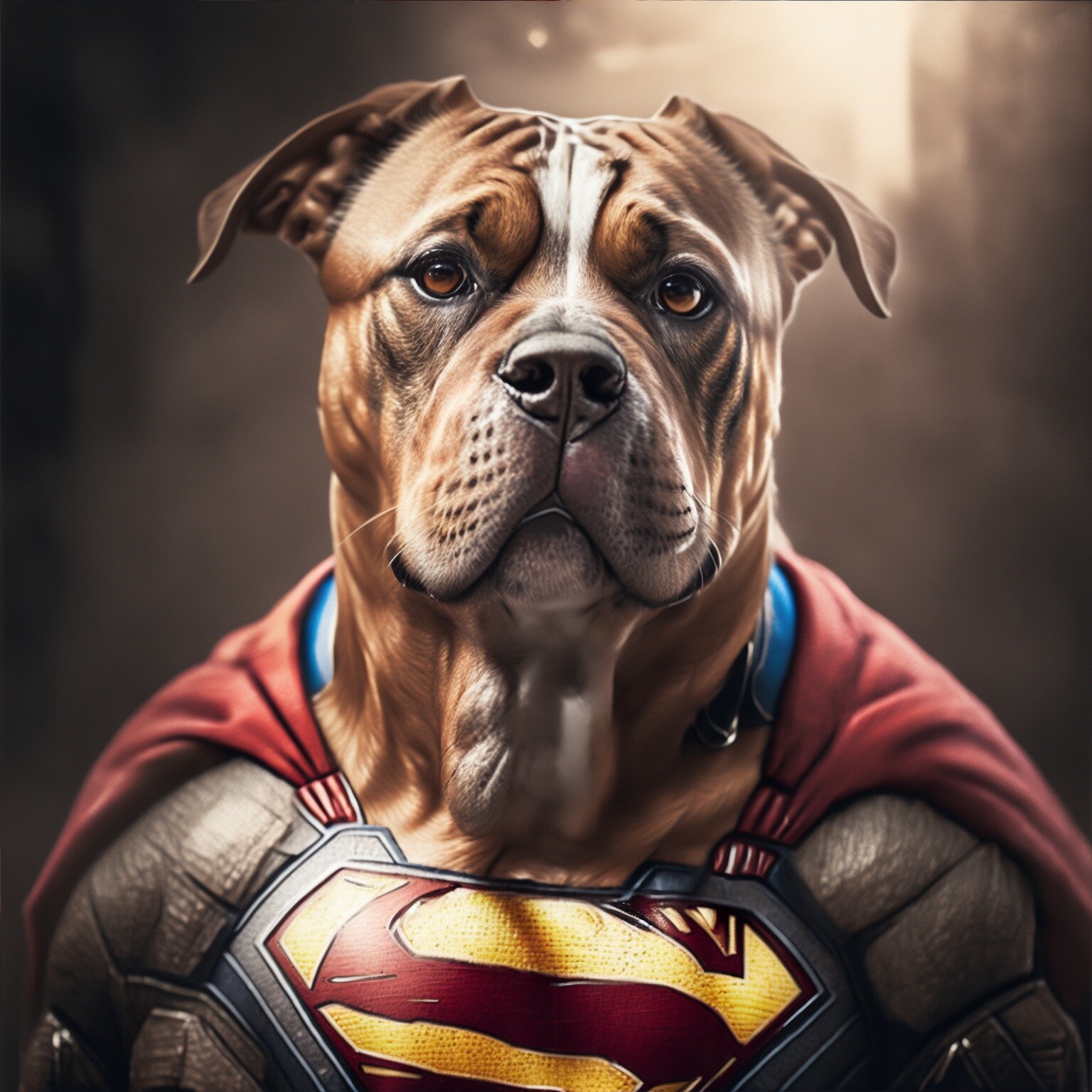 ArtStation - Some villain Turned Super Man In to A dog