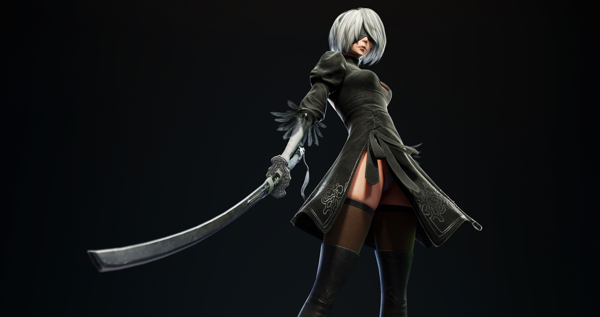 Nicholas Chee - 2B - NieR: Automata