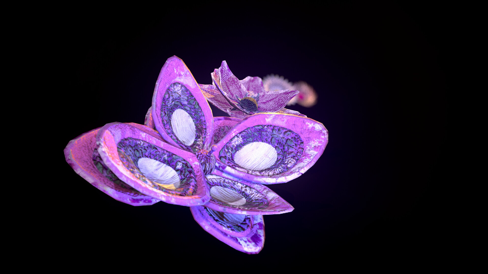 ArtStation - Flowers modelisation and textures