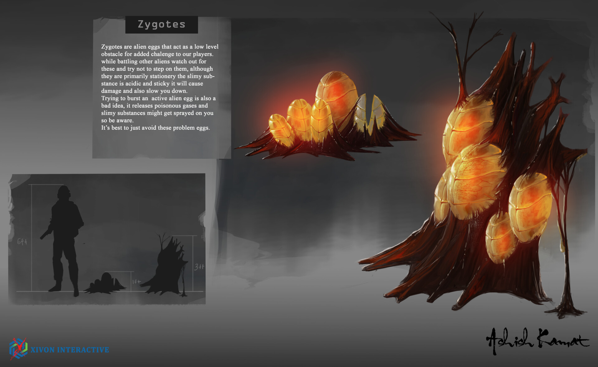 Ashish Kamat - Alien creature- Argosy Space Adventure