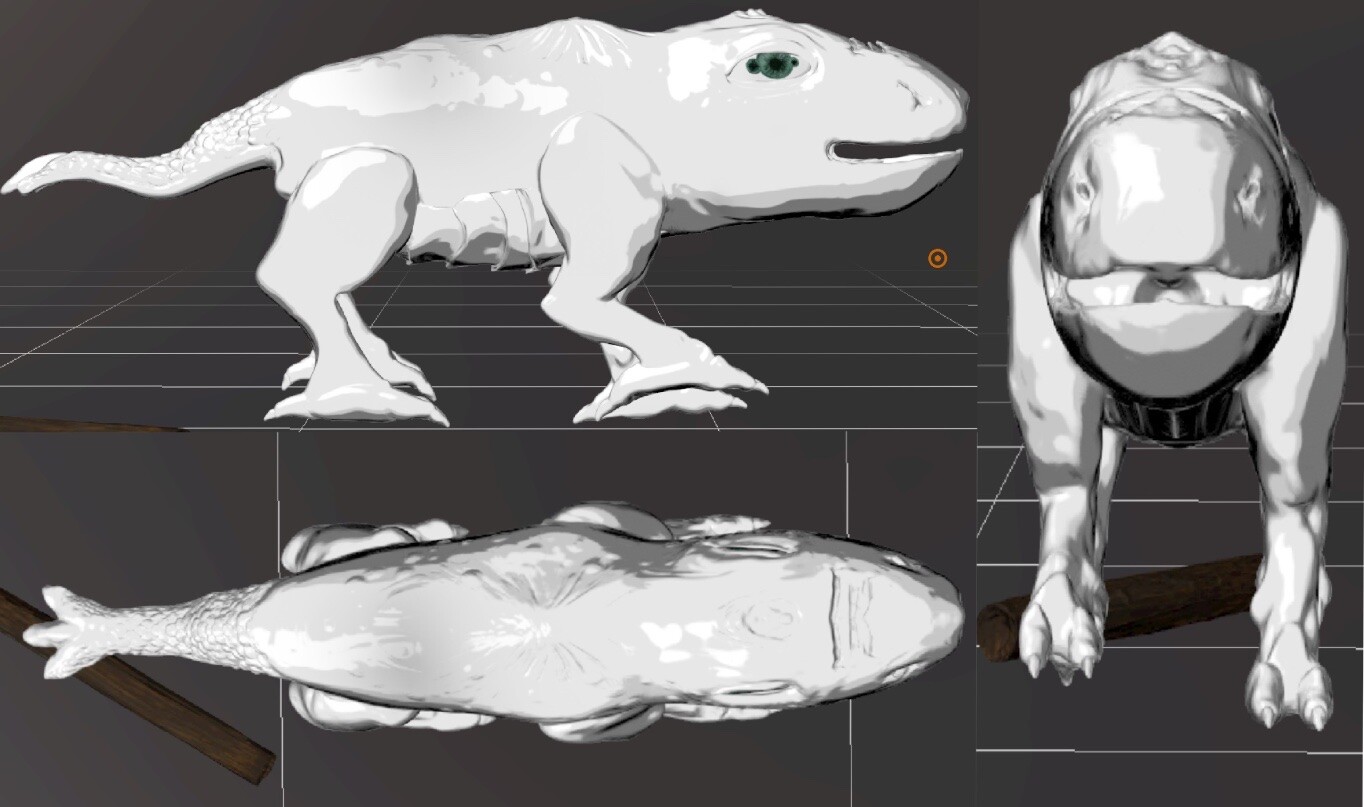 ArtStation - First creature project