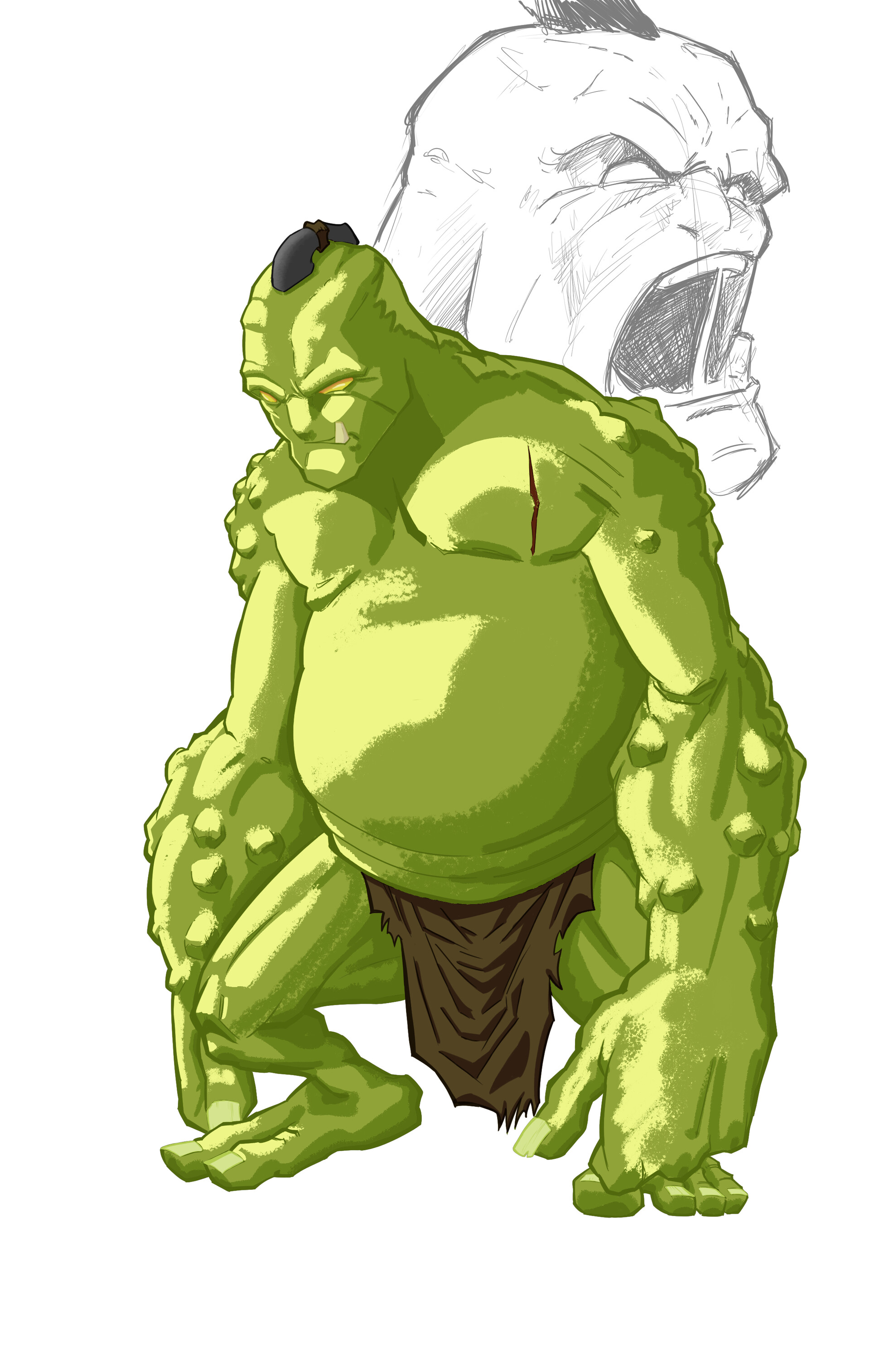 ArtStation - Ogre concept