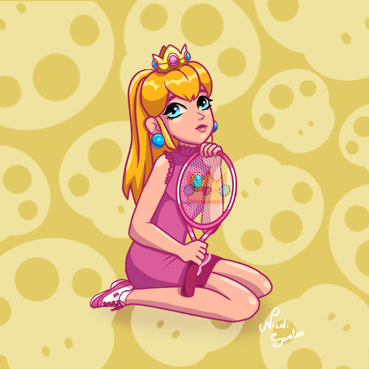 ArtStation - Peach princess