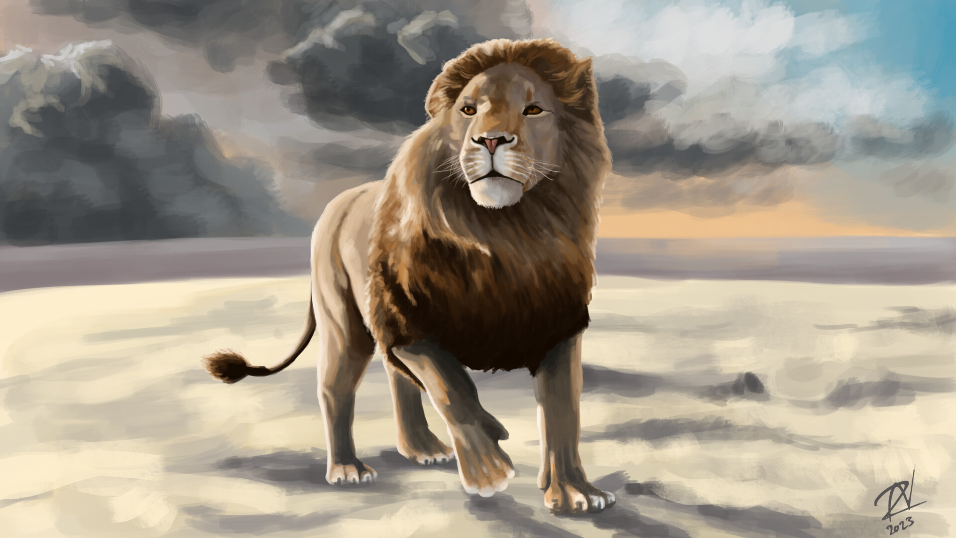Narnia Aslan Wallpaper
