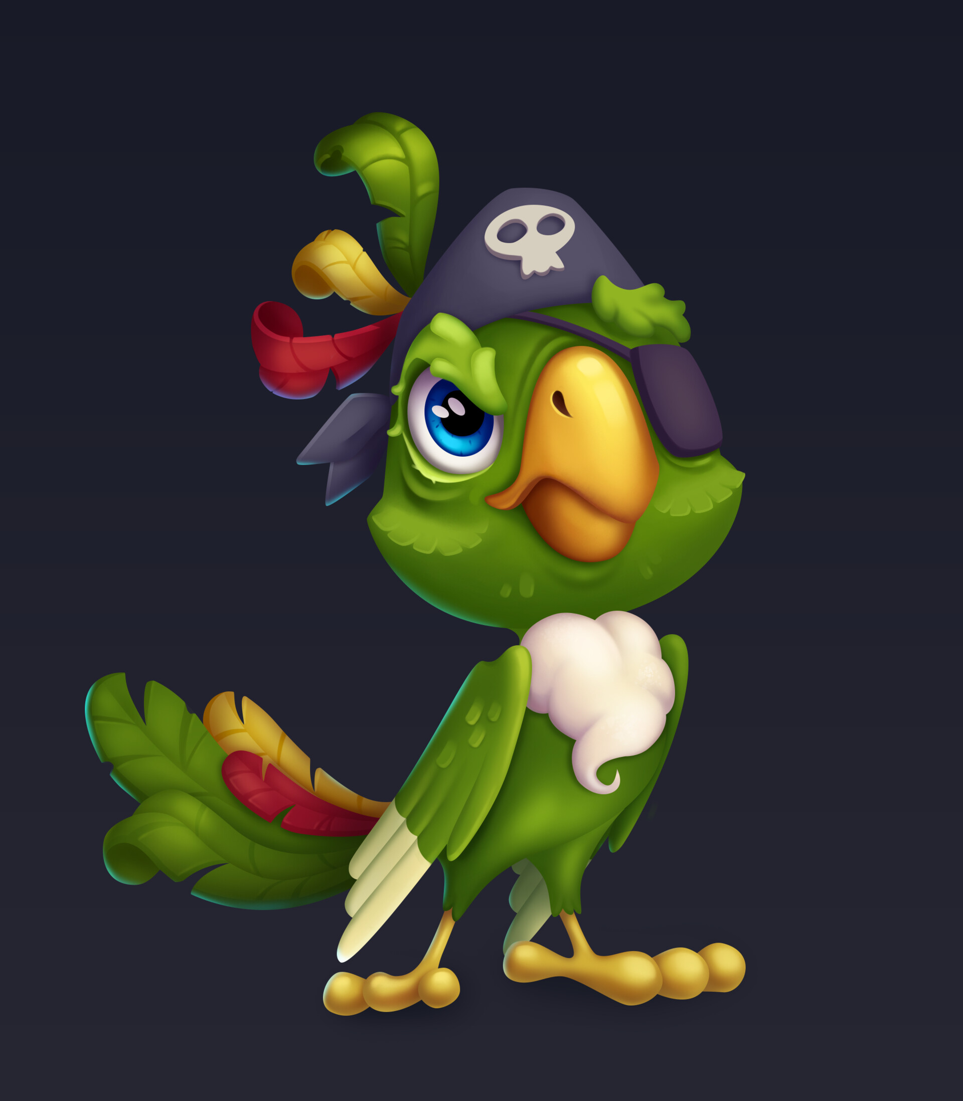 ArtStation - parrot