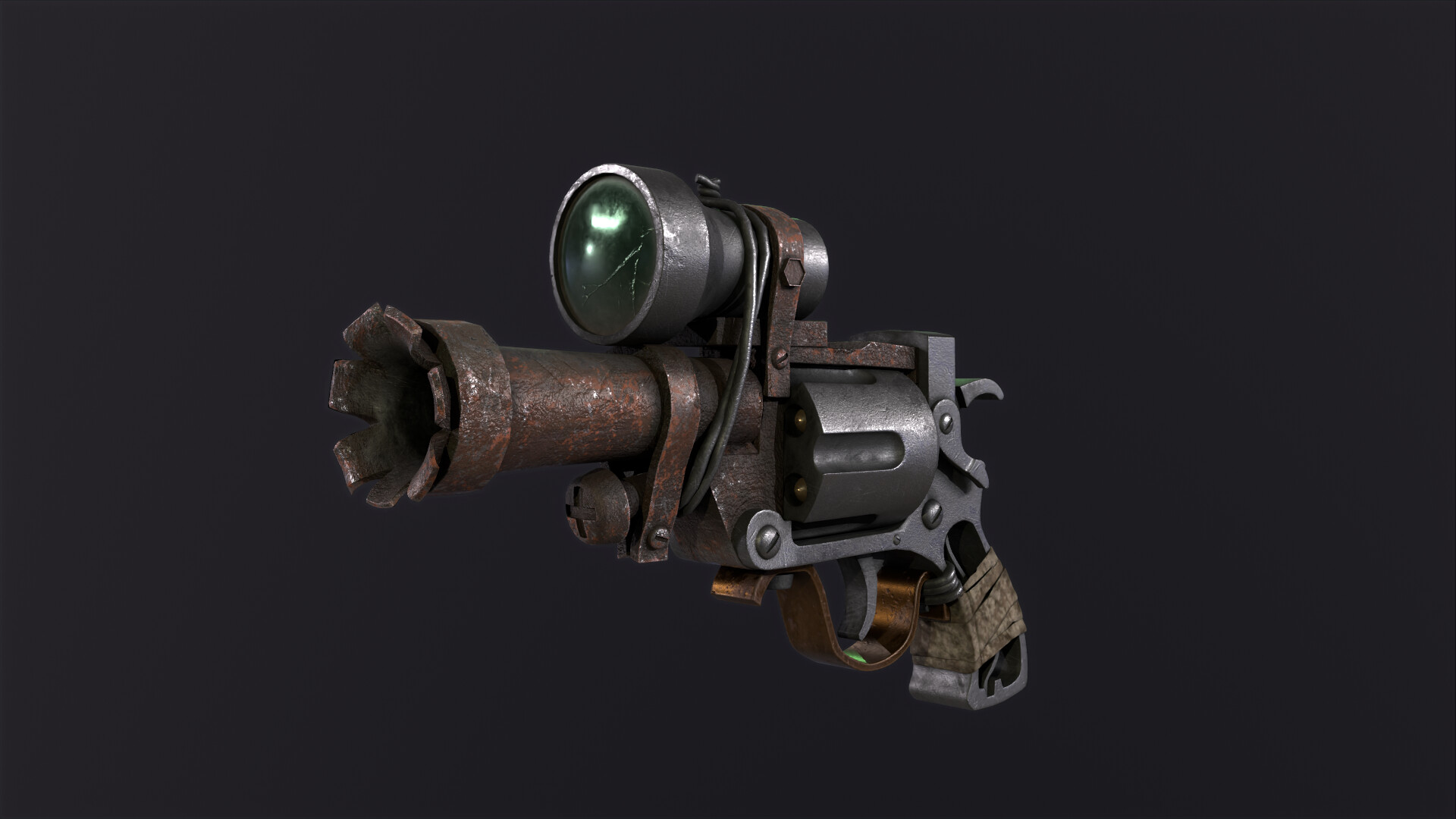 ArtStation - Make Shift Revolver