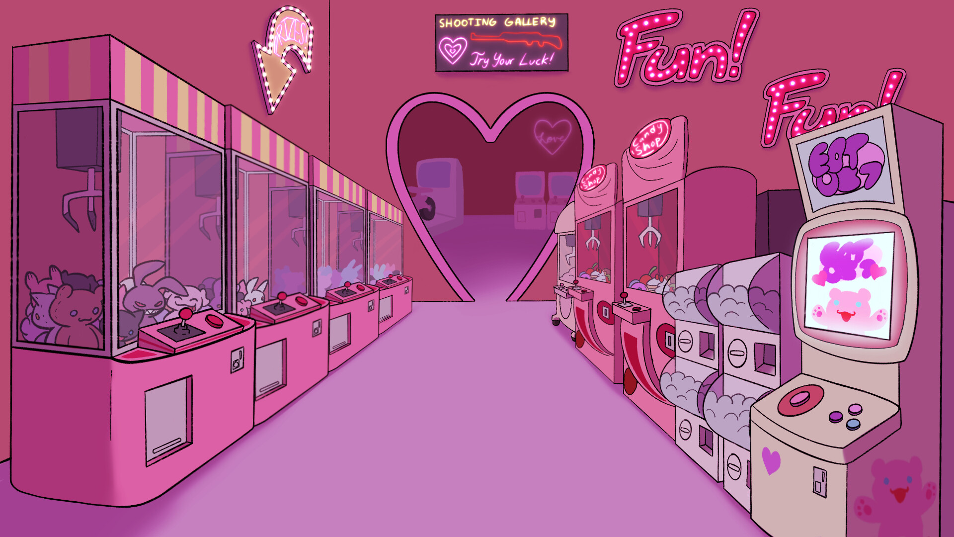 ArtStation - Arcade Background