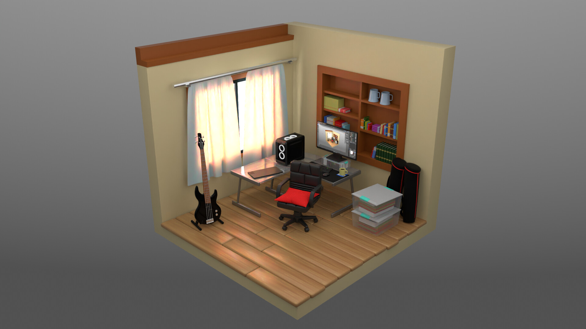 ArtStation - My working space