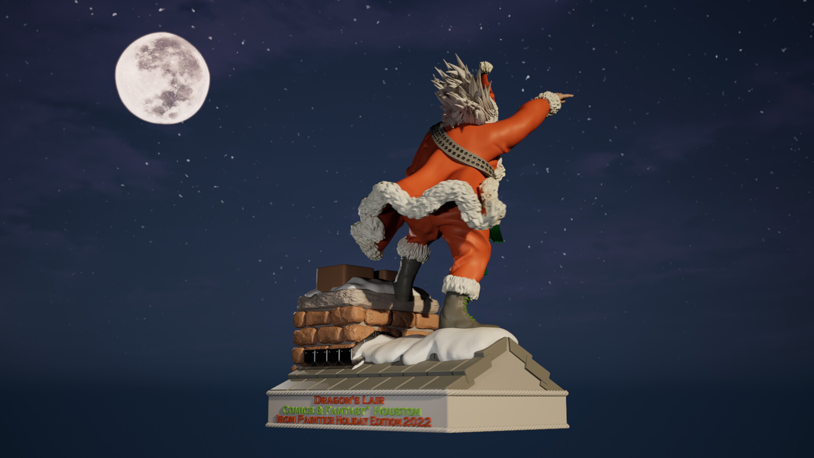 Douglas Bowman - Heavy Metal Santa